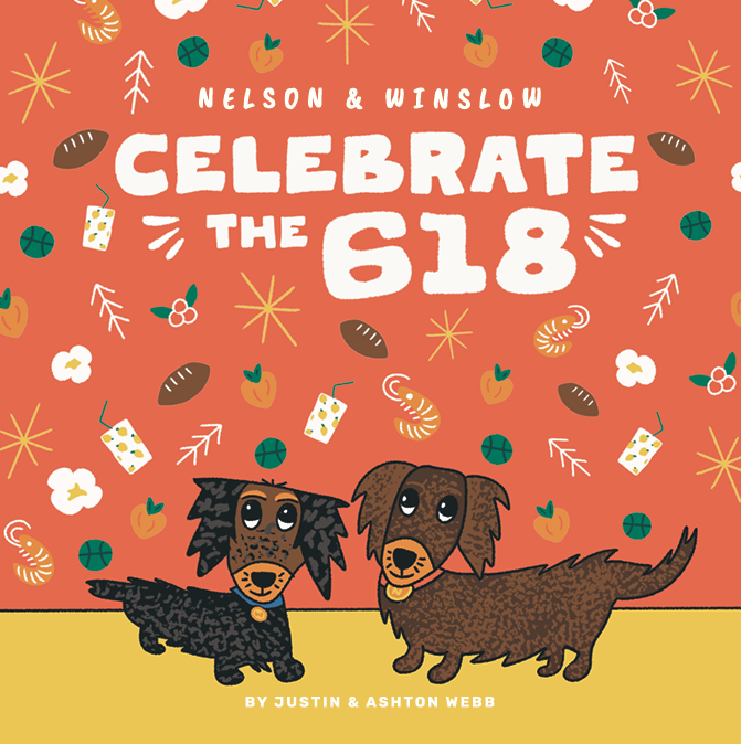 Celebrate the 618 Board Book – Witty Webb